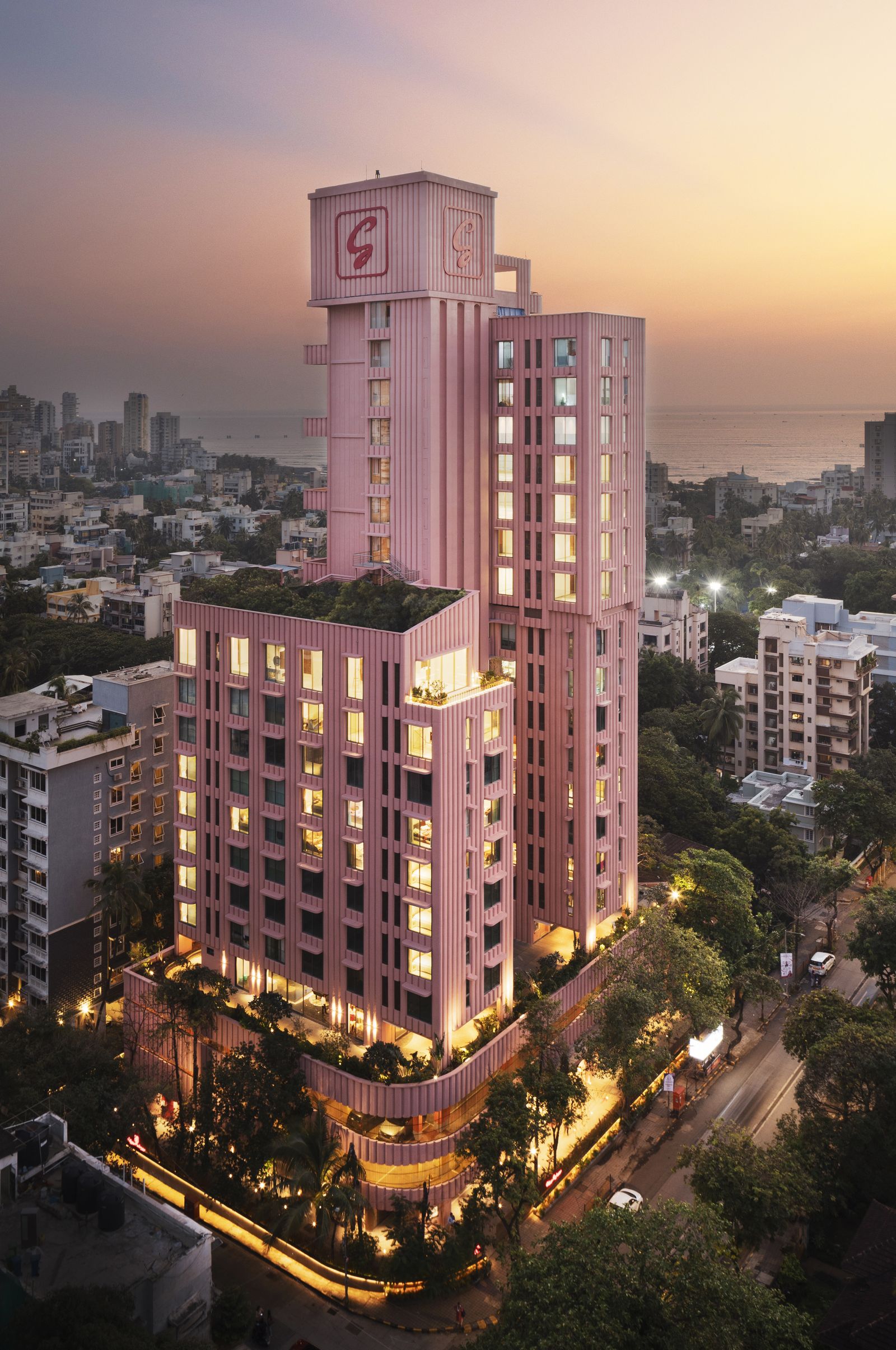 Mumbai skyline updated with new, pink residential tower | Wallpaper*