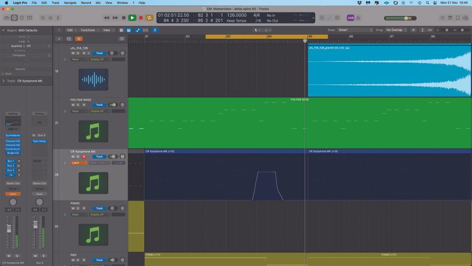 How to create stereo spin delays in Logic Pro | MusicRadar