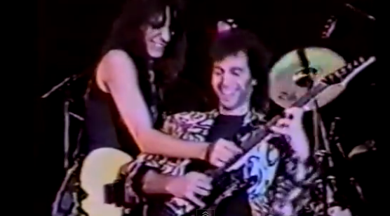 Joe Satriani and Steve Vai Play "Satch Boogie" in 1988 | Guitar World