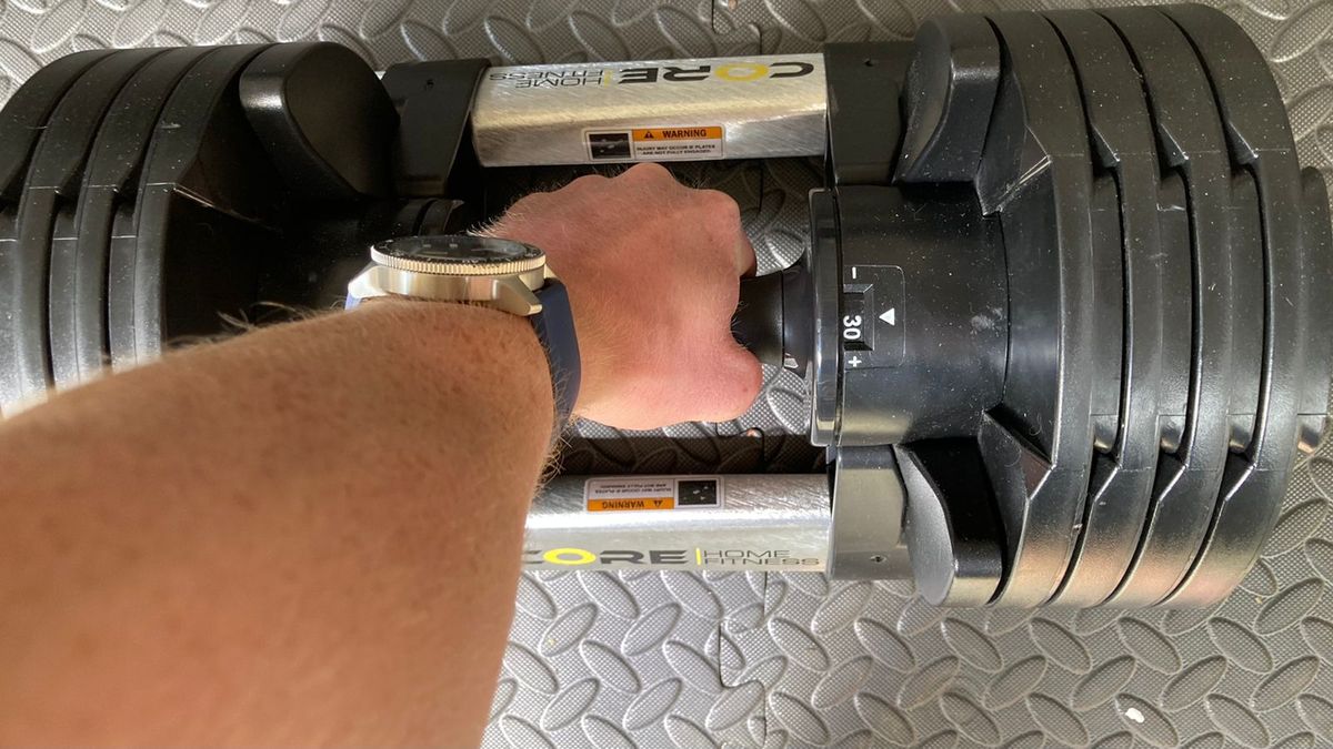 Core Home Fitness Adjustable Dumbbell Set review | Live Science