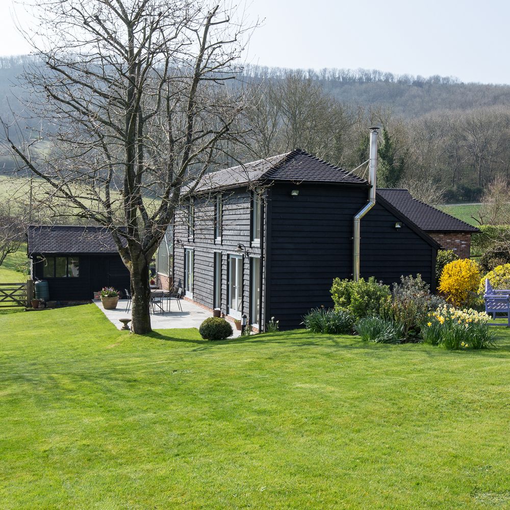 Coldharbour cottage in West Sussex transformed from two homes into one ...