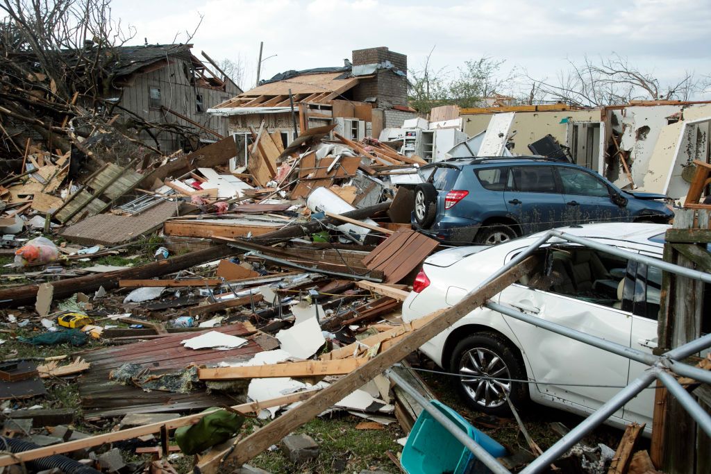 At least 20 dead after storm system rips through South and Midwest ...