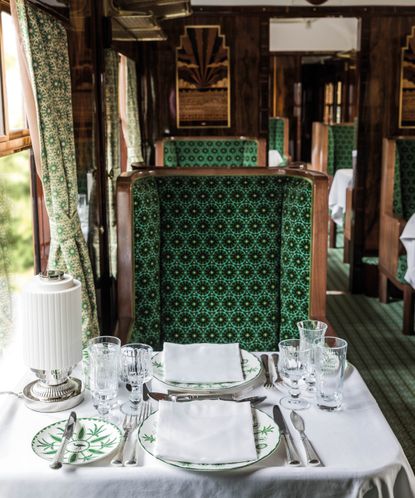 Inside the Wes Anderson designed train carriage | Livingetc