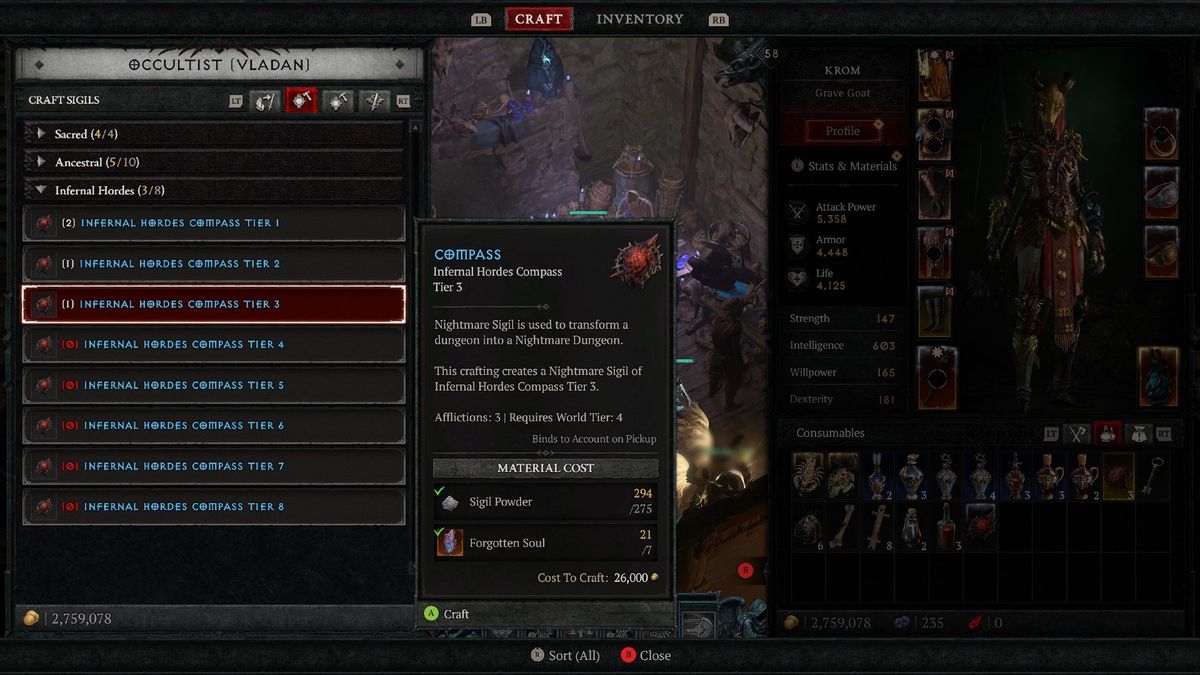 Diablo 4: How to get an Infernal Hordes Compass and unlock the new ...