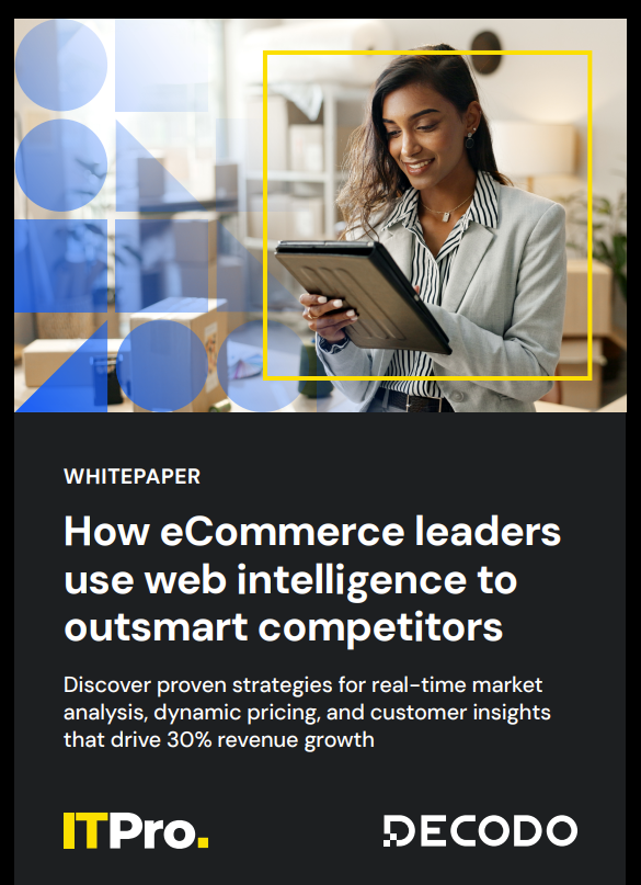 How eCommerce leaders use web intelligence to outsmart competitors | IT Pro