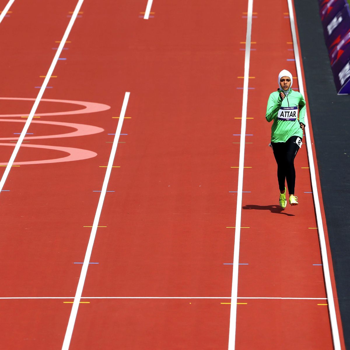 Olympian Sarah Attar Competes for Saudi Arabia | Marie Claire