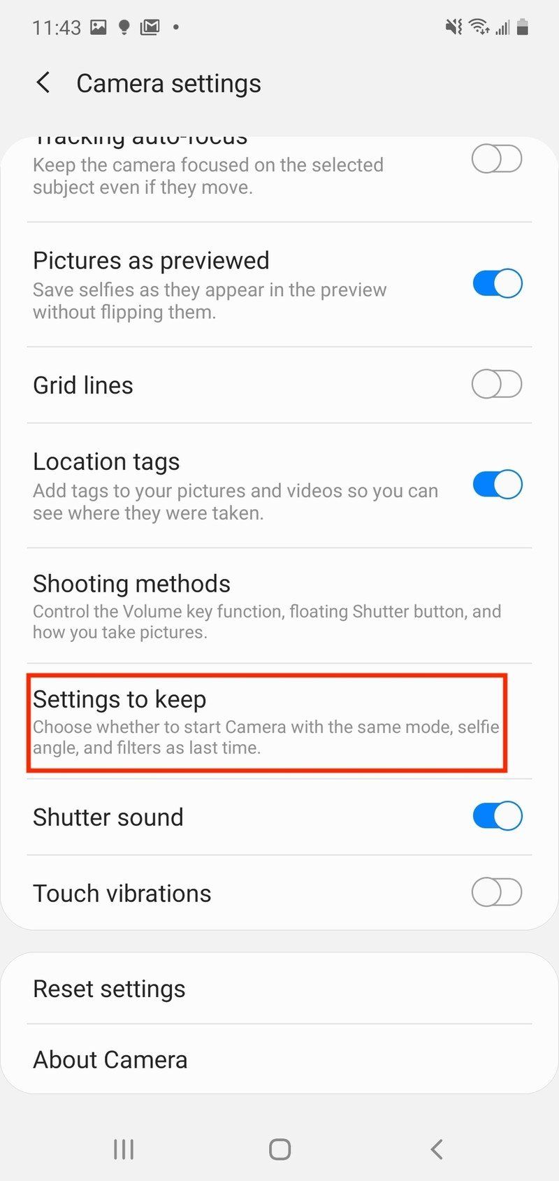 How to change and edit camera modes on your Samsung Galaxy S or Note ...