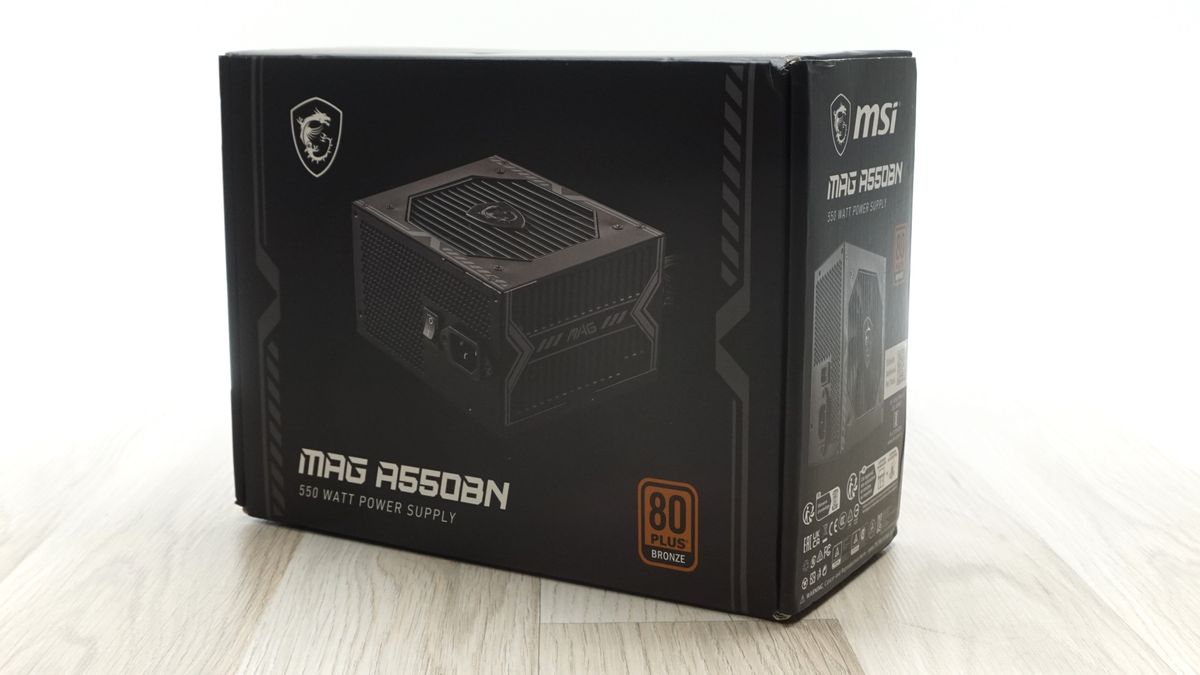 MSI MAG A550BN PSU Review - All in One Tech Blog