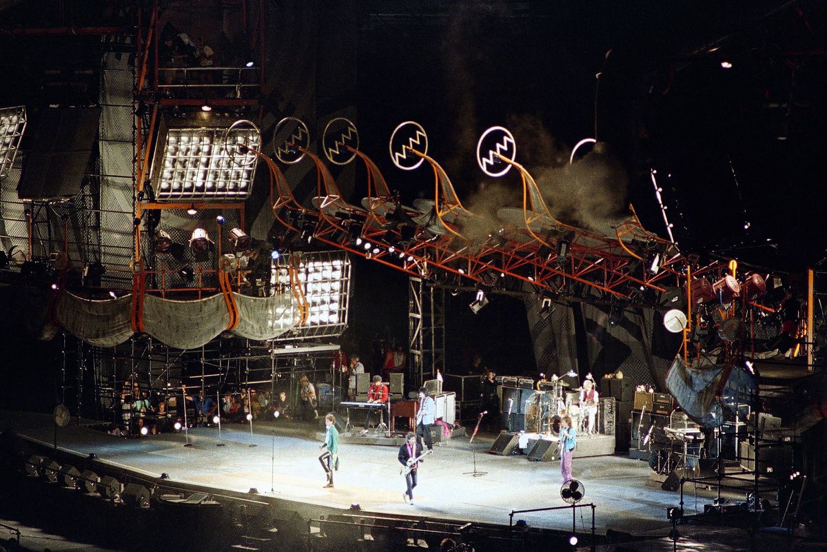 Rolling Stones bassist Bill Wyman’s colossal Steel Wheels bass amp rig ...