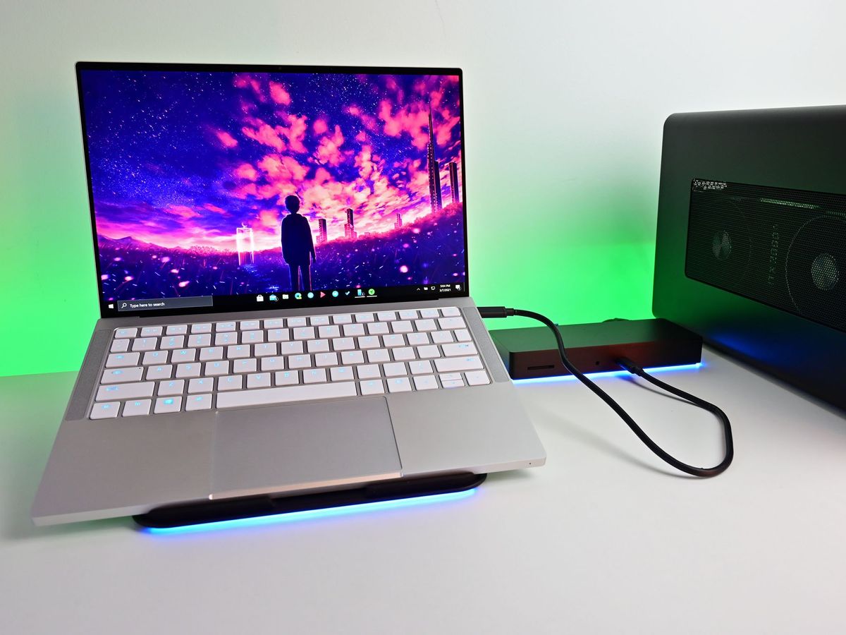 Razer Laptop Stand Chroma V2 review: Ridiculously priced, but ...
