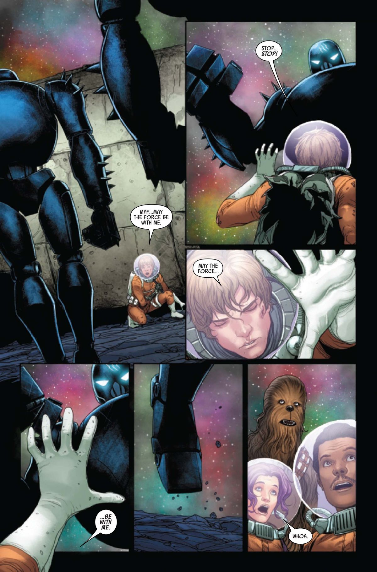 Luke Skywalker loses a hand (again) in Star Wars #33 preview | GamesRadar+