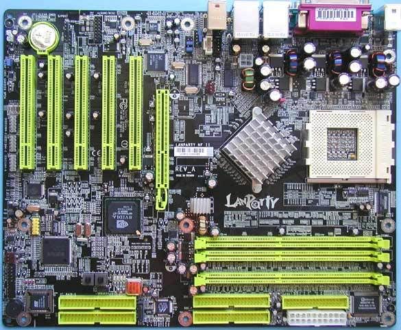 DFI LanParty NFII Ultra - Athlon Hit Parade: 10 mobos with the nForce2 ...