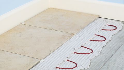 Underfloor heating with tiles: Your questions answered | Homebuilding