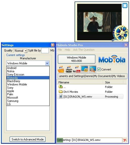 Review: Mobiola Video Studio Pro Making It Easy to Convert DVDs and Video To Your Cell Phone ...