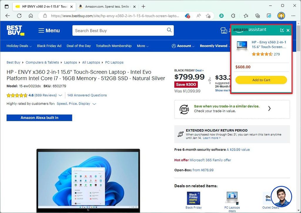 How to Amazon Assistant extension to save money on Black Friday 2022 ...