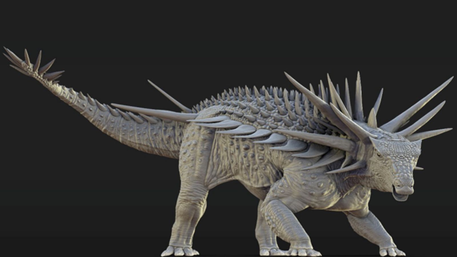 'So weird': Ankylosaur with 3-foot spikes sticking out of its neck ...