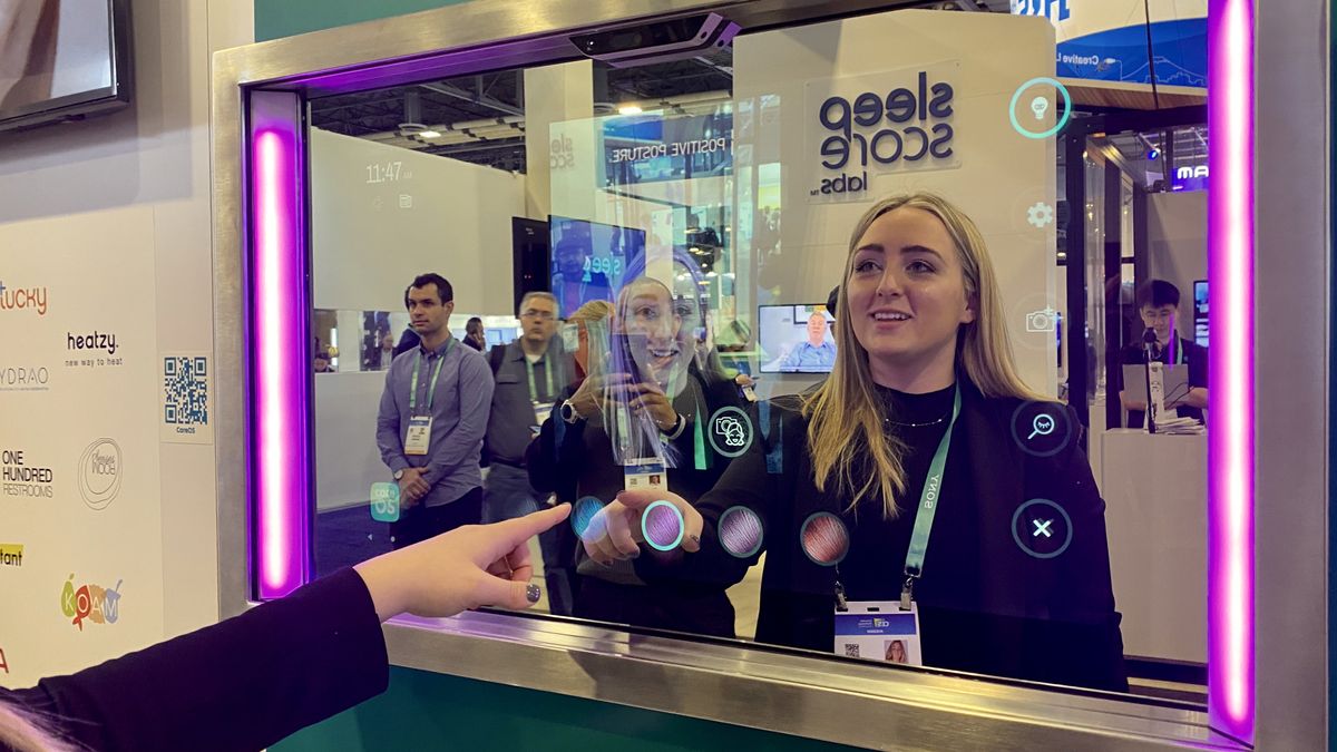 This smart mirror uses AR to help you with skin care | Tom's Guide