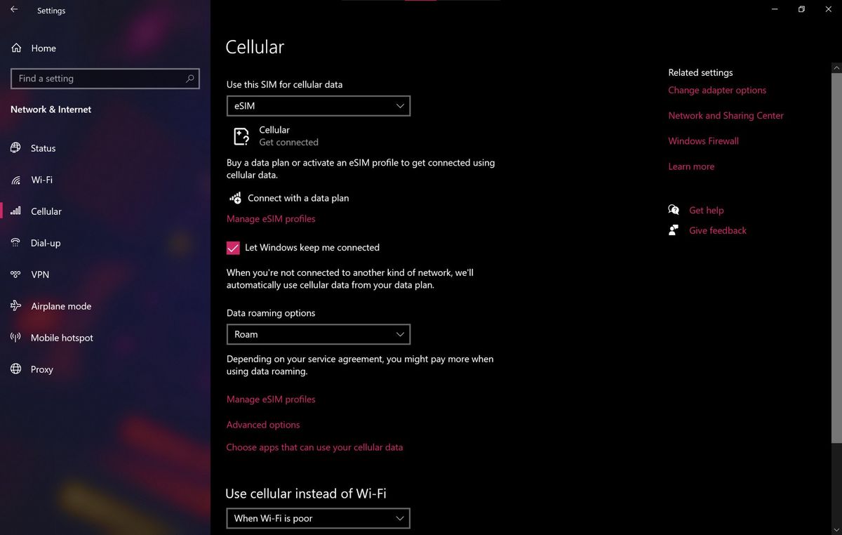 Sprint now offering $15 unlimited eSIM 4G LTE plans for Surface Pro X ...