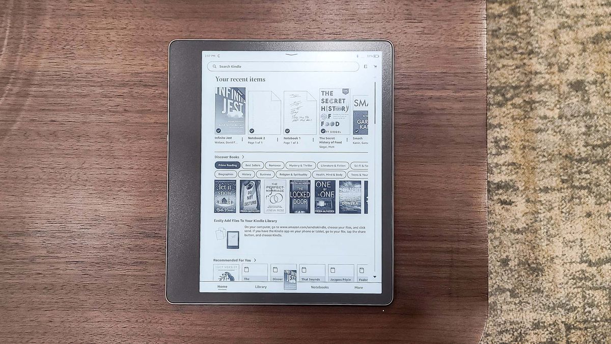 Amazon Kindle Scribe review | Tom's Guide