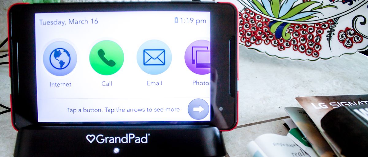 GrandPad hands-on review | Laptop Mag