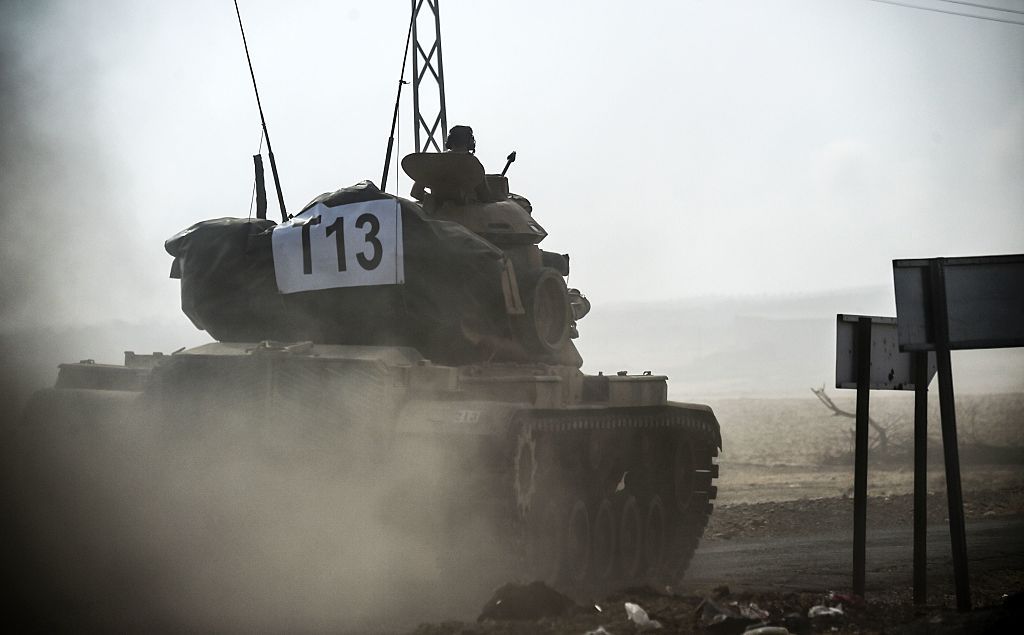 Turkish tanks enter Syria in big push to oust ISIS from last border ...