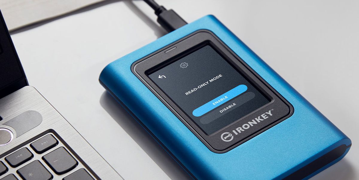 Kingston's New Encrypted SSD Unlocks Via Touch Screen | Tom's Hardware