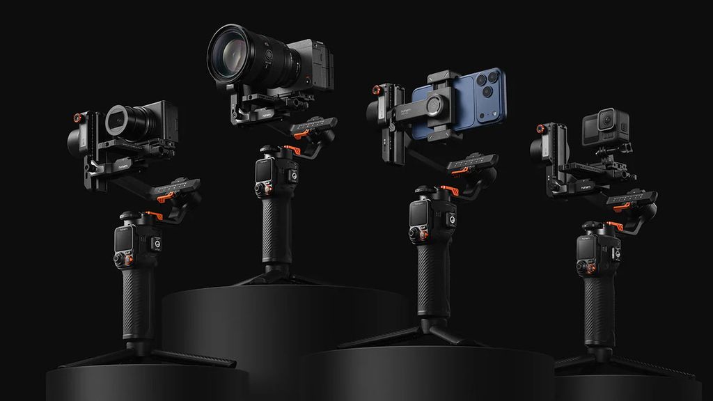 This new pro gimbal accommodates everything from mirrorless to compact ...
