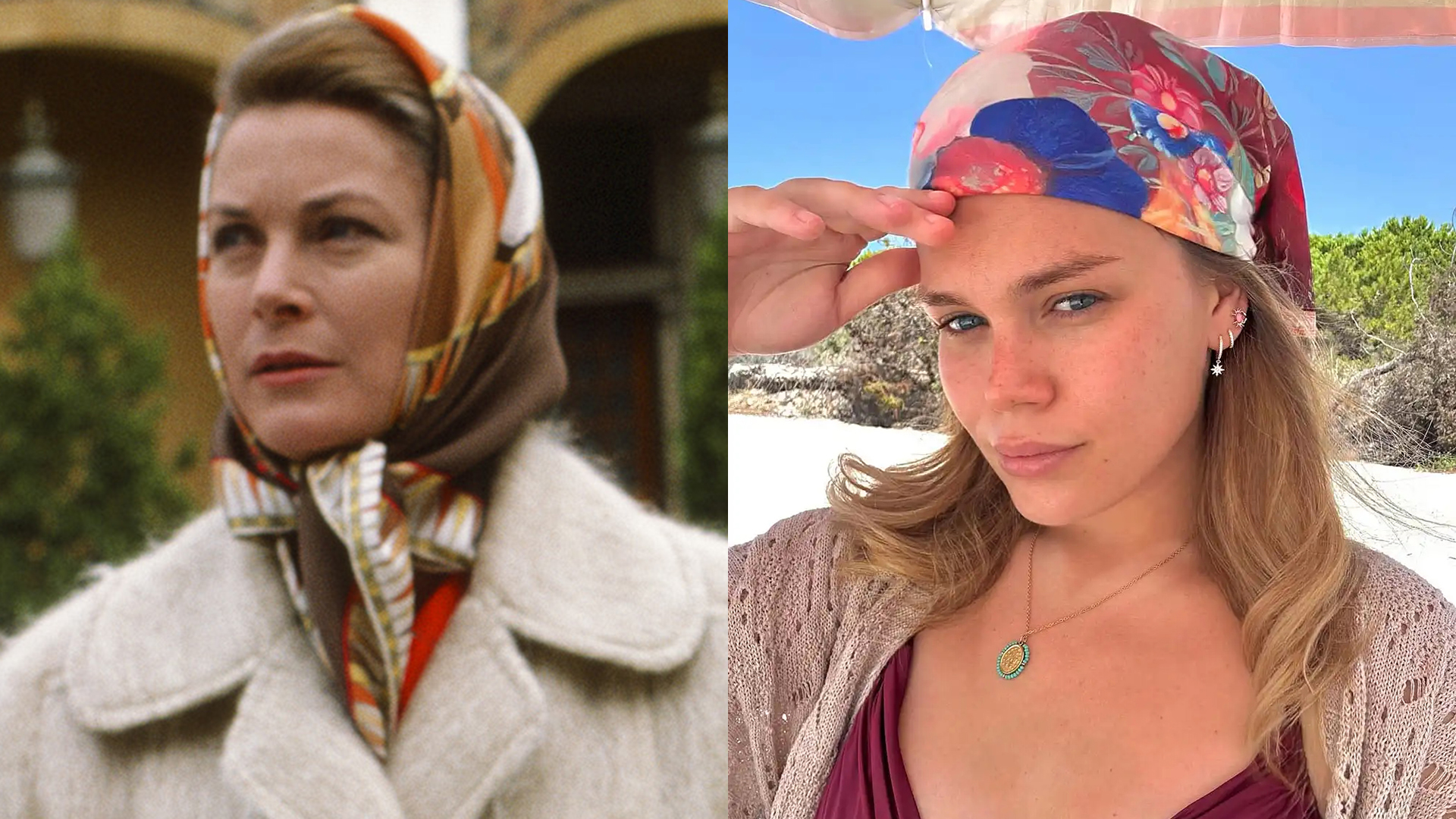 Camille Gottlieb Wears Grandma Grace Kelly's Signature Style | Marie Claire