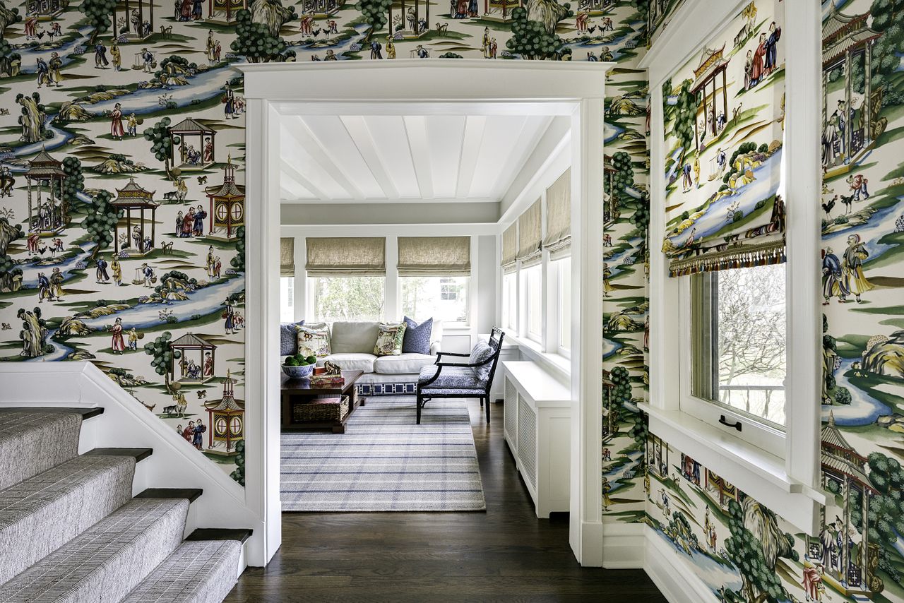 Staircase wall ideas: 10 ways to dress stair walls beautifully | Homes ...