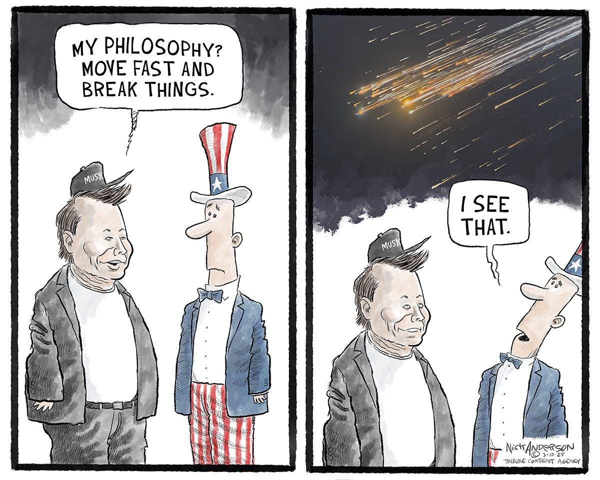 5 explosively funny cartoons about Musk’s faulty spacecrafts | The Week