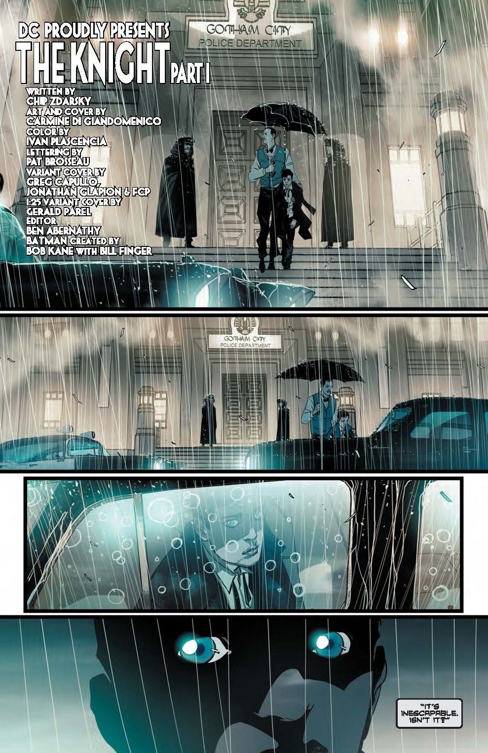 From boy to Batman - new Batman series The Knight elaborates on his ...