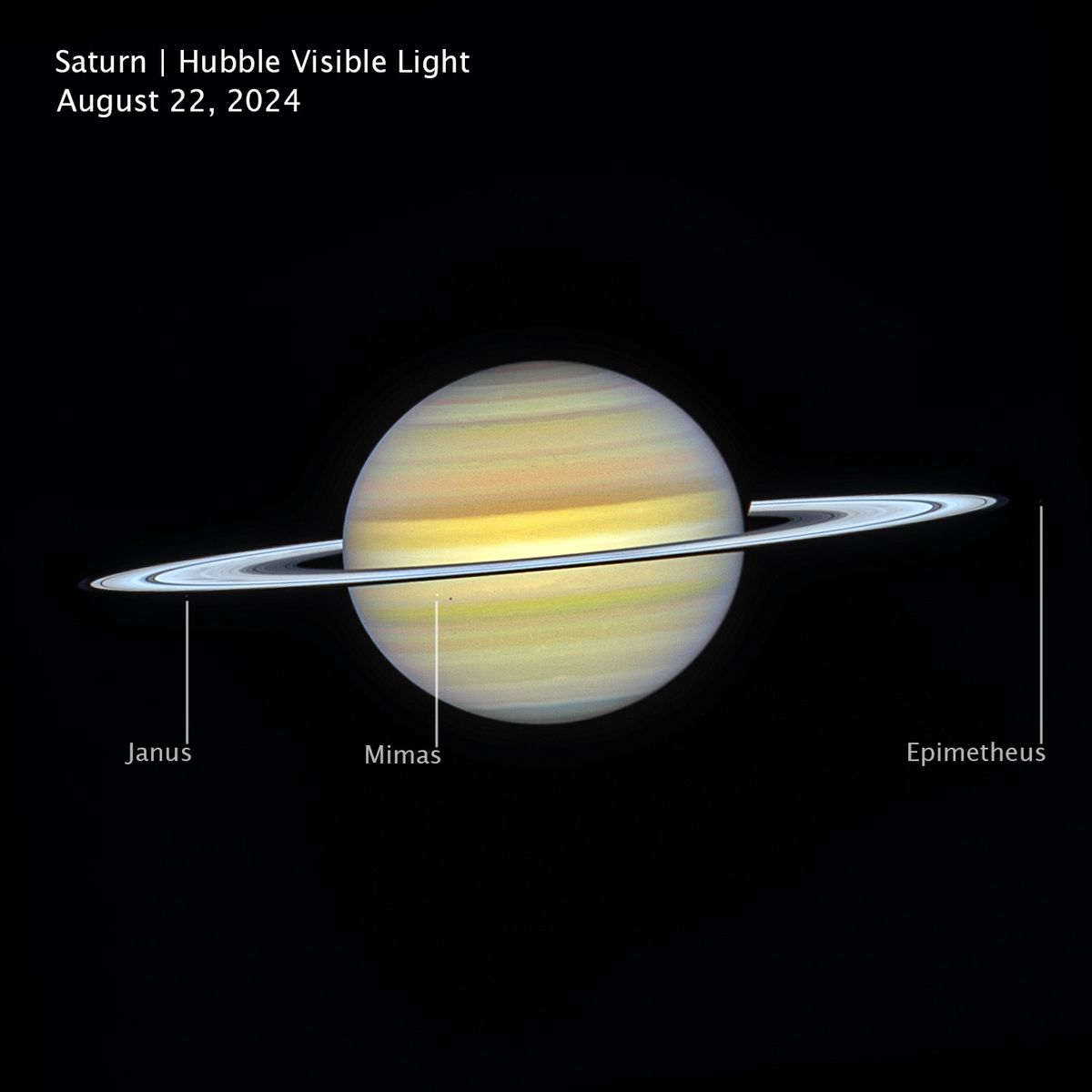 Incredible new NASA images reveal Saturn in a new light — and it's all ...