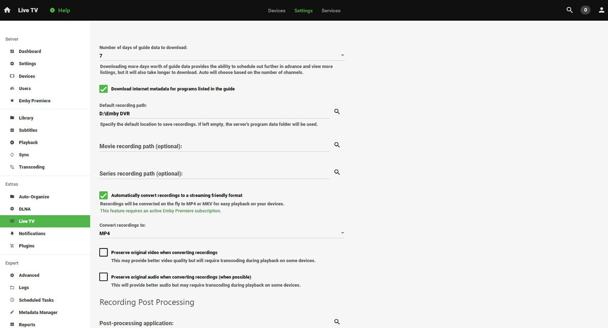 How to set up Emby DVR | Windows Central