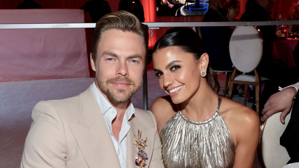 Derek Hough's metallic Christmas tree is on trend for 2025 | Homes and ...