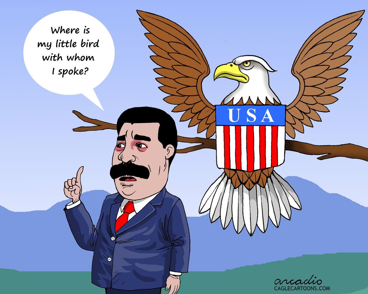 Political Cartoon World Maduro Venezuela | The Week