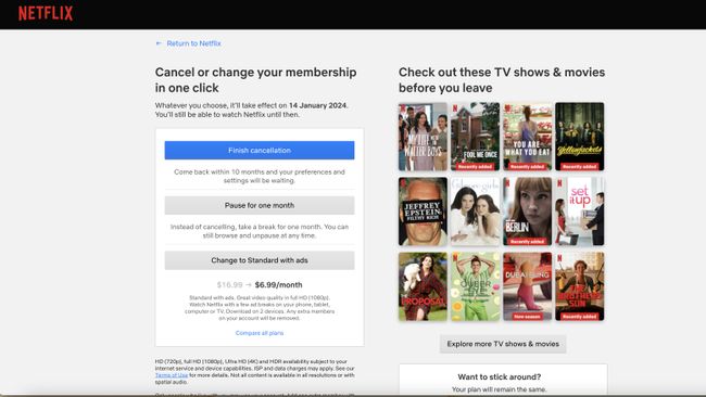 How to cancel your Netflix subscription: a step-by-step guide | Tom's Guide