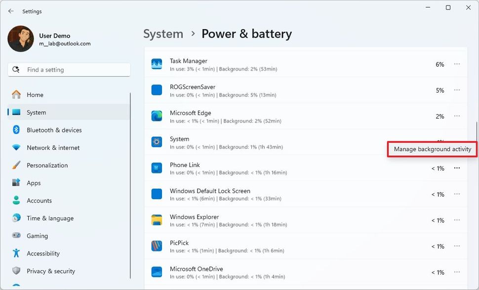 How to check battery drain on Windows 11 apps | Windows Central