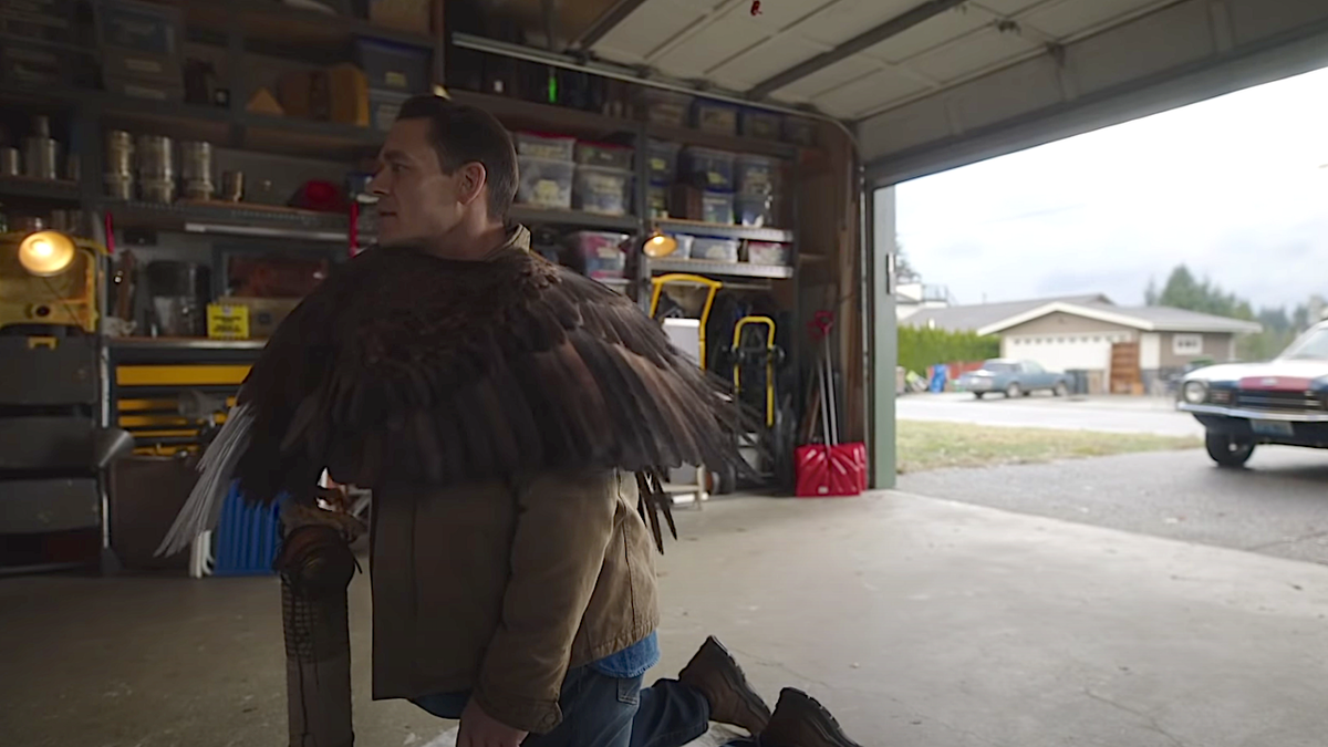 John Cena’s Peacemaker Tried To Use A Real Eagle In Certain Scenes, And ...