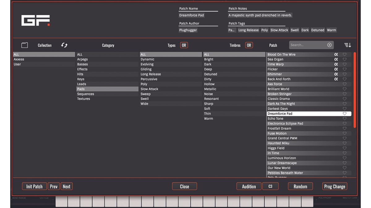 GForce Software Axxess review | MusicRadar