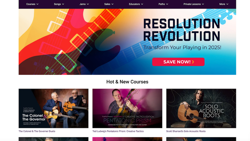 TrueFire review: "A haven for guitarists who love to explore" | Guitar ...