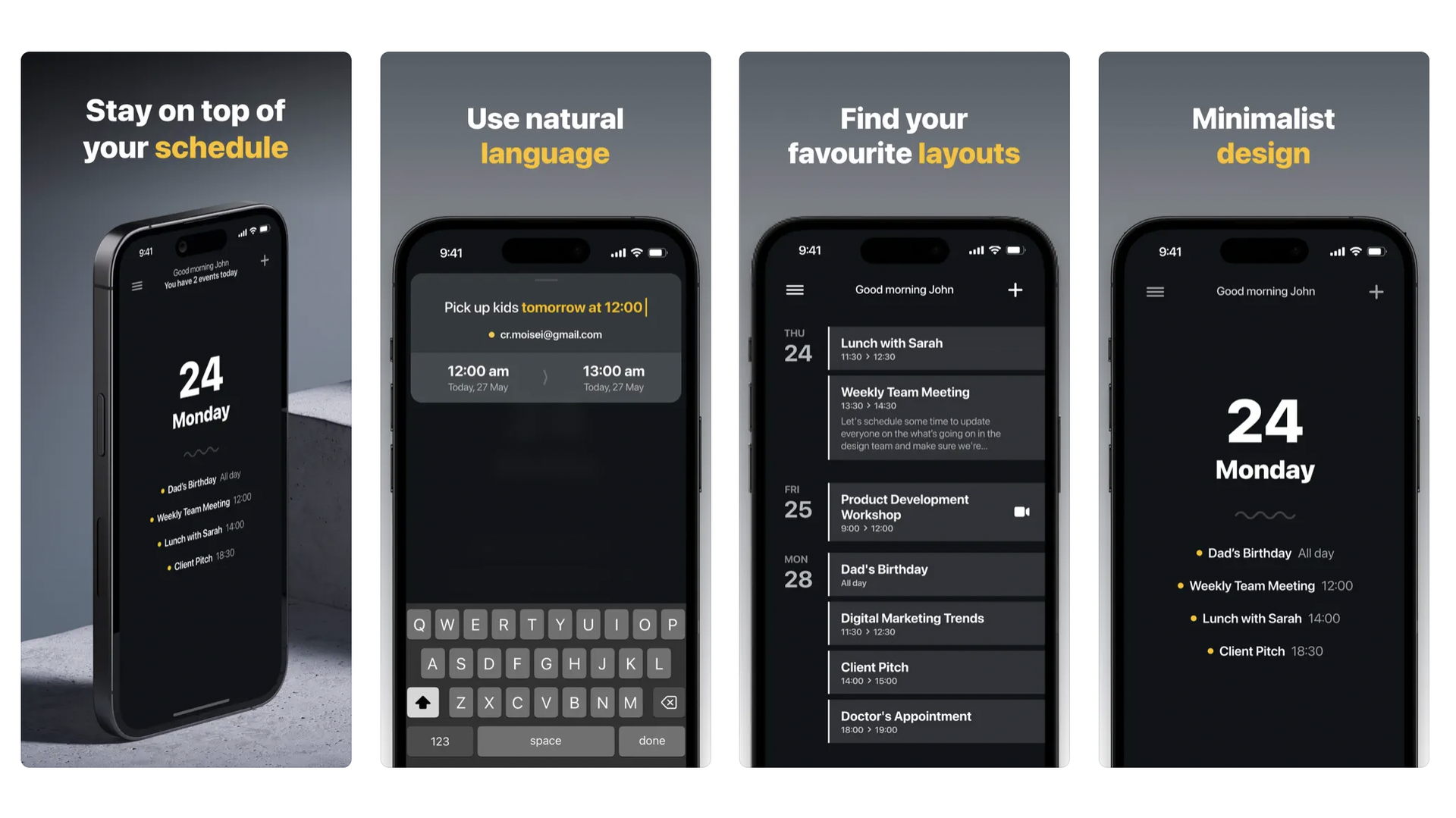 Improve your time management with this beautiful calendar app for ...