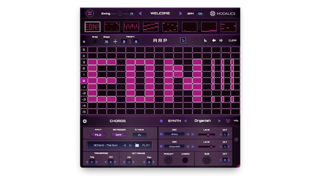 Modalics Eon Arp Is A Free Plugin For Creating Wild Melody And Chord Patterns And Comes With A 7346