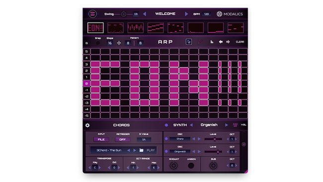 Modalics EON-Arp is a free plugin for creating wild melody and chord ...