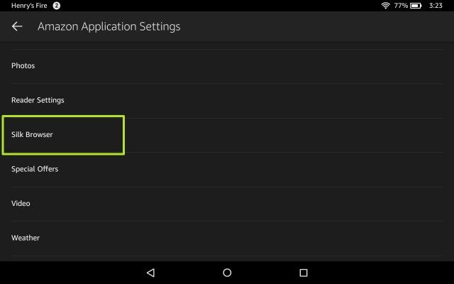 How to Clear Cookies and Browsing History on an Amazon Fire Tablet ...