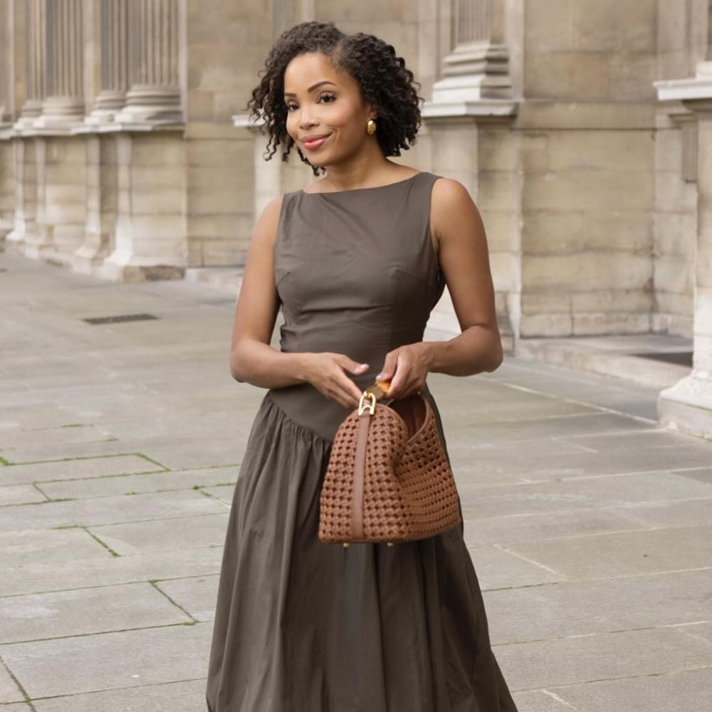 Fashion People Can't Stop Wearing the Basque Waist Dress Trend This ...