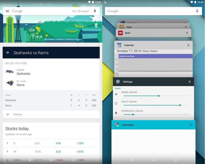 Android 5.0 Lollipop: Material Design in pictures and video | Android ...