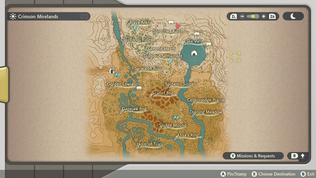 Here's the complete Pokemon Legends: Arceus map | GamesRadar+