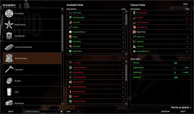 Project Zomboid traits guide | PC Gamer