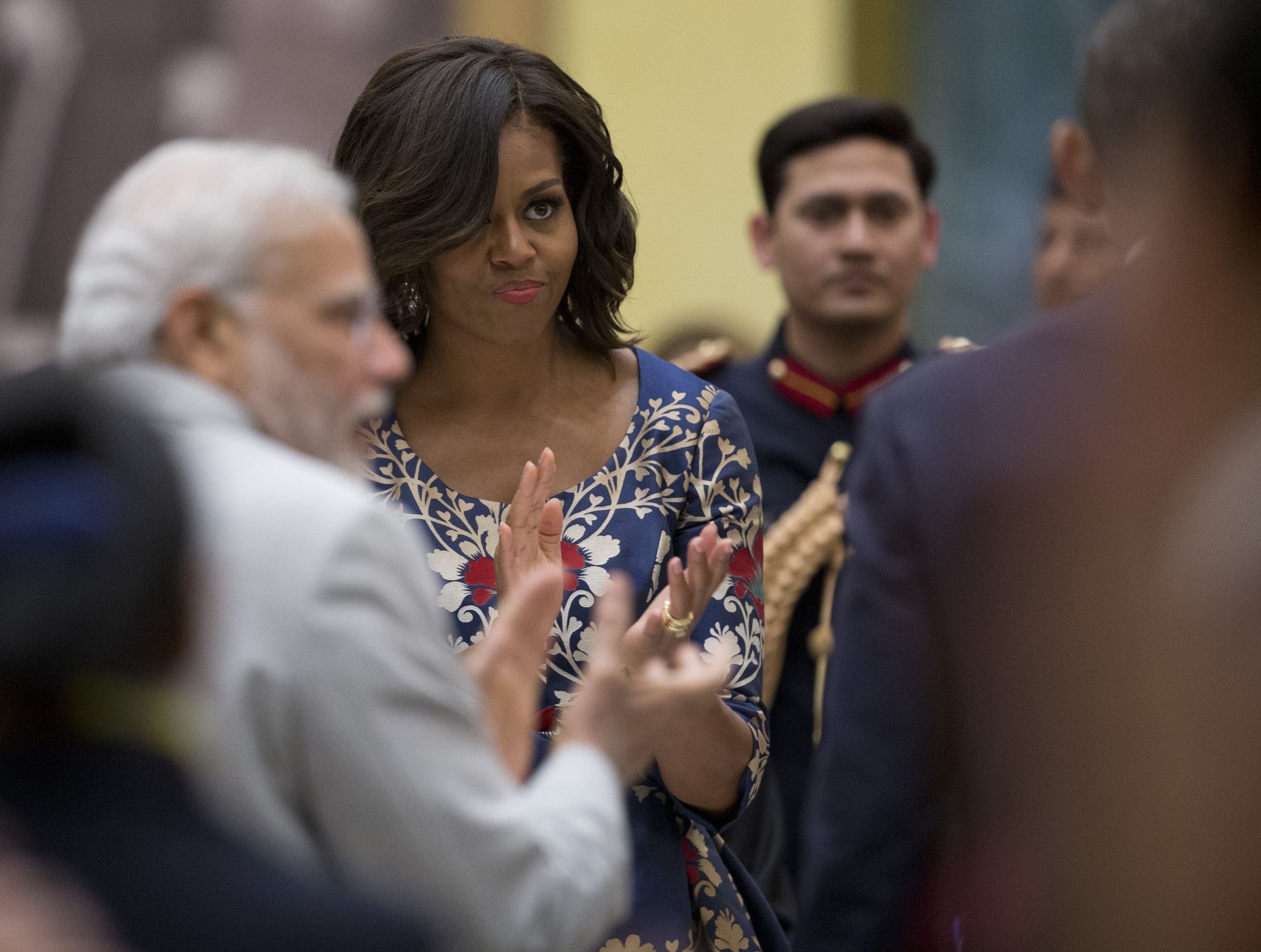 How Michelle Obama's fashion diplomacy helped erode India's color ...