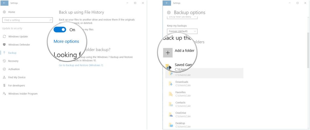 How to use Windows 10 File History to back up data | Windows Central
